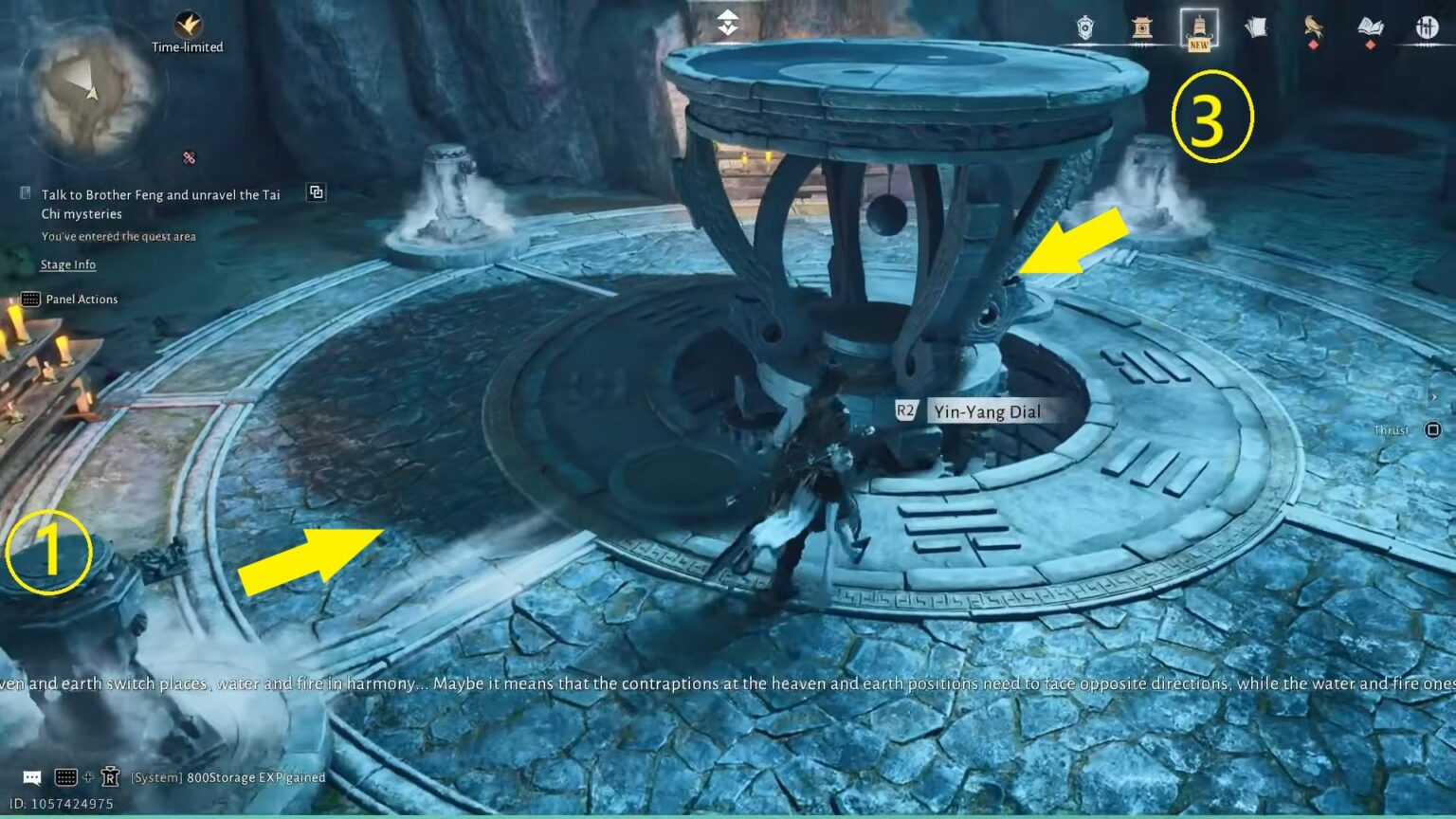 Feng Jisheng Ying-Yang Dial Rotate Puzzle in Where Winds Meet – GAMERPILLAR