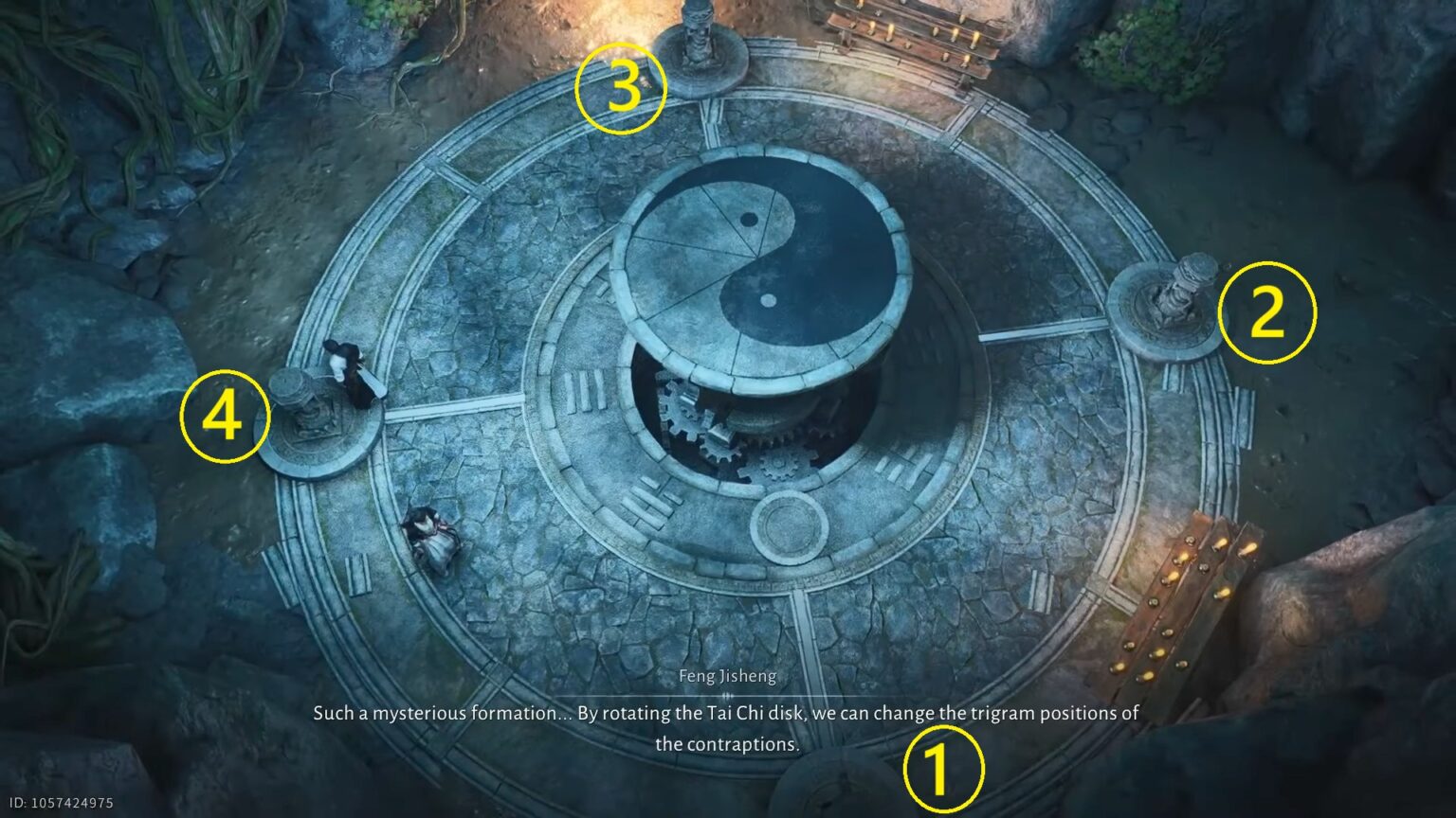 Feng Jisheng Ying-Yang Dial Rotate Puzzle in Where Winds Meet – GAMERPILLAR